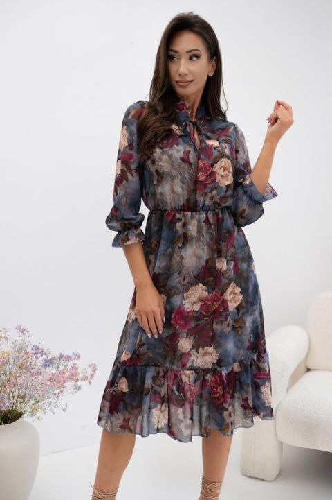 Sukienka Vivi w kwiatowy wzór > Fabian's Style - Sklep internetowy